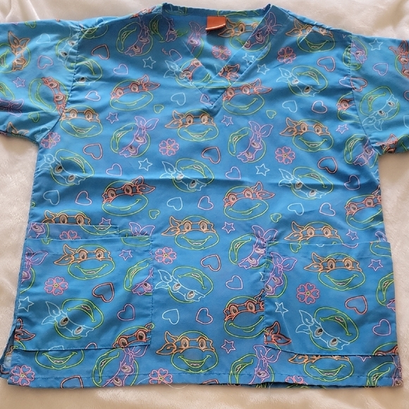 Nickelodeon | Tops | Nickelodeon Teenage Mutant Ninja Turtles Print ...